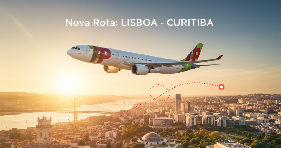 TAP Air Portugal lança nova rota de Lisboa para Curitiba a partir de ...